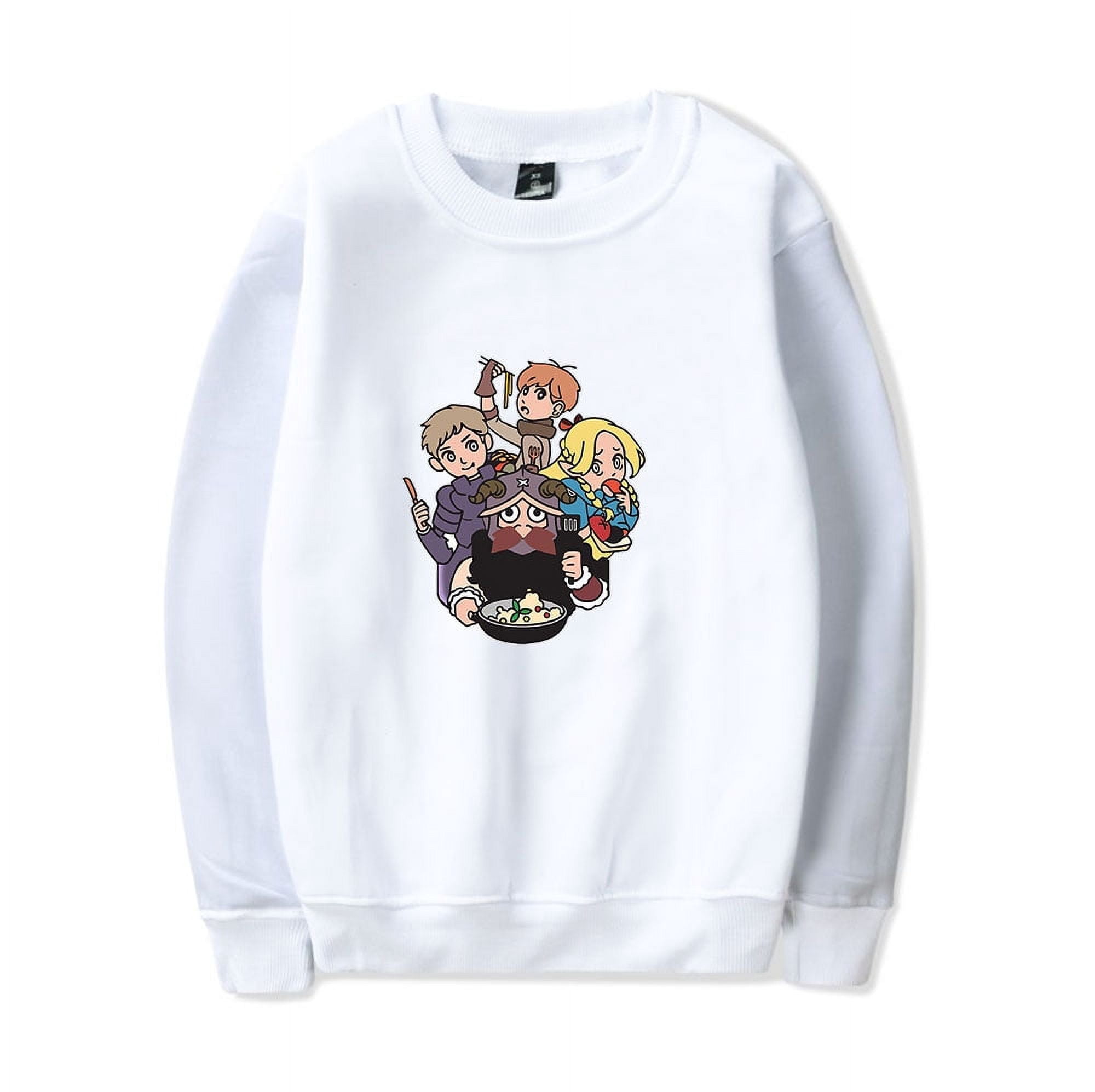 Delicious in Dungeon Crewncek Sweatshirt Merch Casual Sweatshirt Unisex ...
