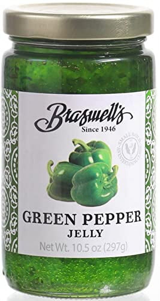 Braswell's Deliciously Tangy Green Pepper Jelly, Sweet and Spicy ...