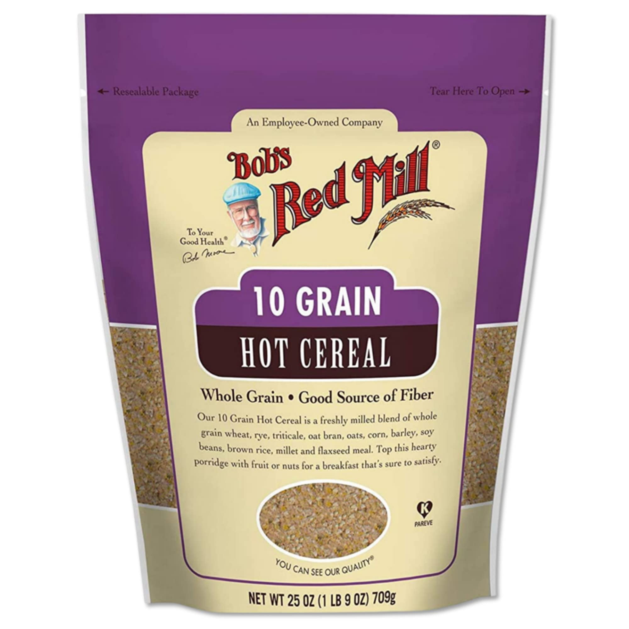 Deliciously Wholesome Hot Cereal Bundle: 25 Oz Bag of Bobs Red Mill 10 ...