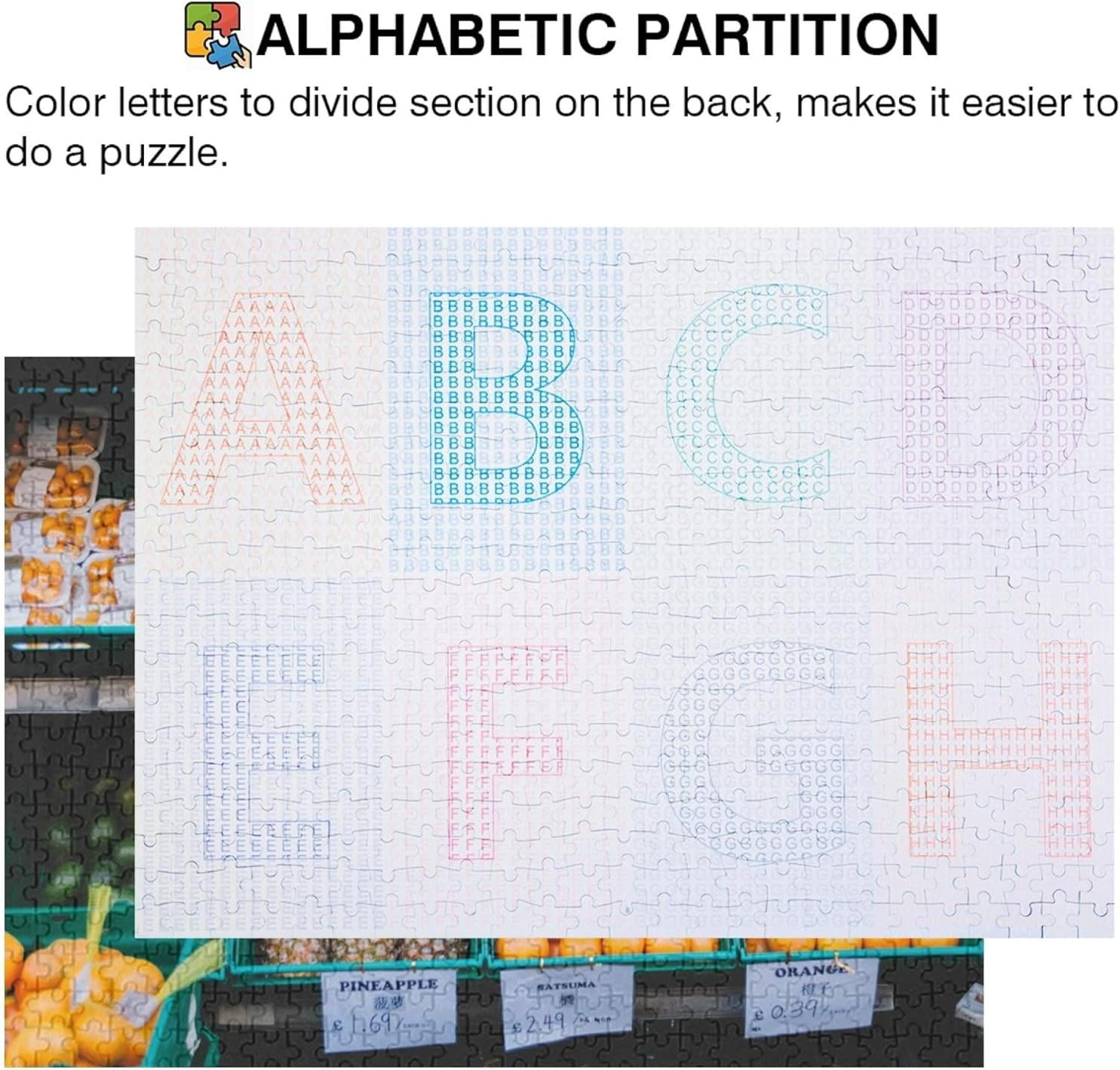 Delicous Fruits Store Jigsaw Puzzle 500 Pieces, Intellectual ...