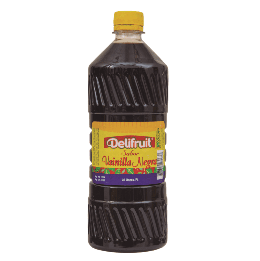 Delifruit Black Vanilla Extract From Dominican Republic 32 Oz (Pack of ...