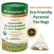 Dr. TEA Turmeric Herbal Tea - Cinnamon Flavor -20 Tea Bags - Natural ...