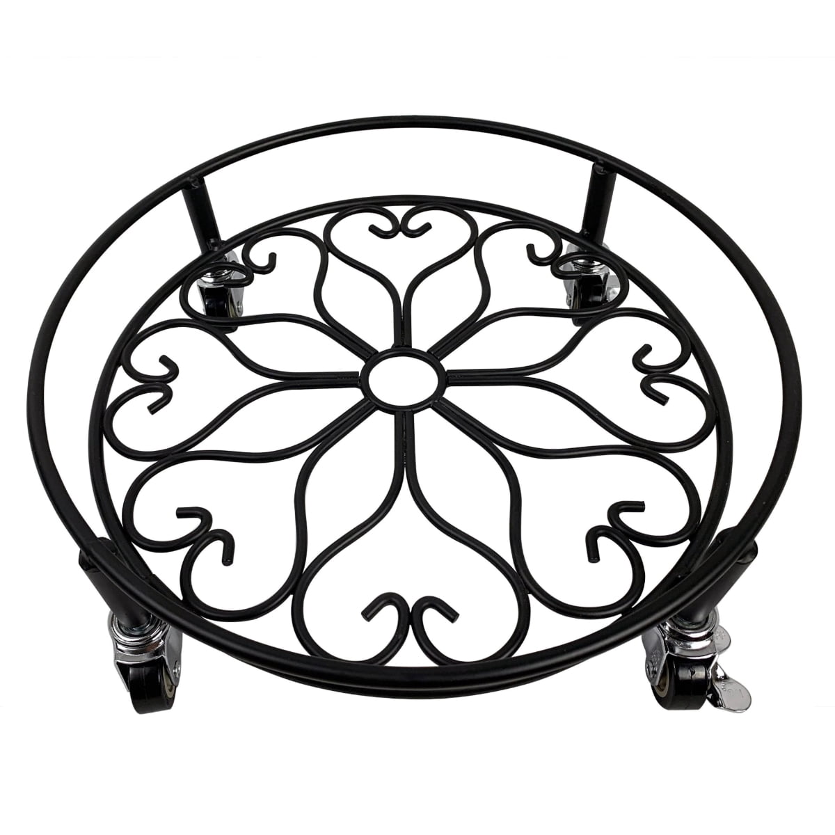 Delight Deco LLC Cocoyard Heavy Duty Metal Plant Dolly, 16 Inches ...