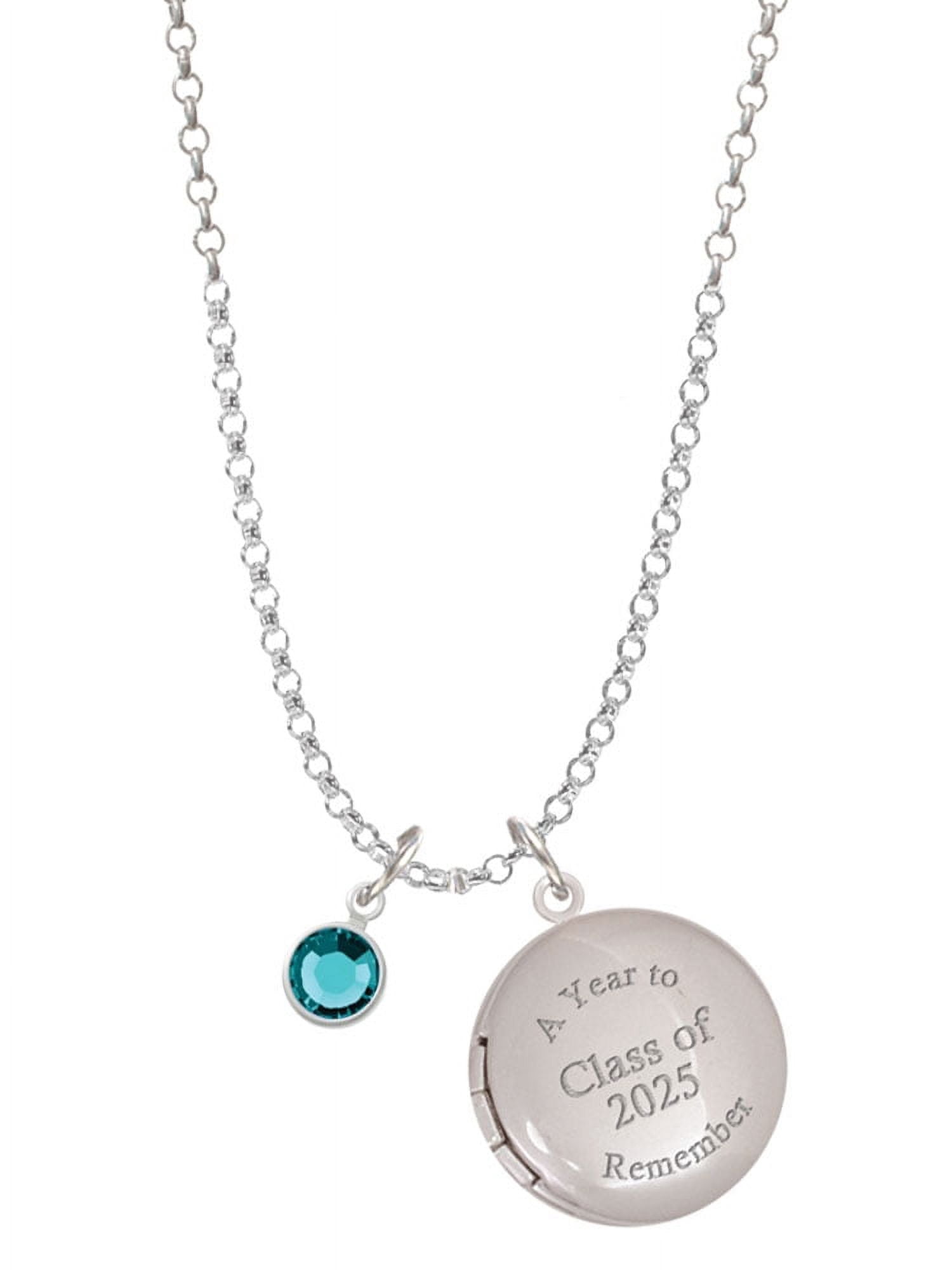 Delight Jewelry Crystal Teal Channel Drop - Class of 2025 Year to ...