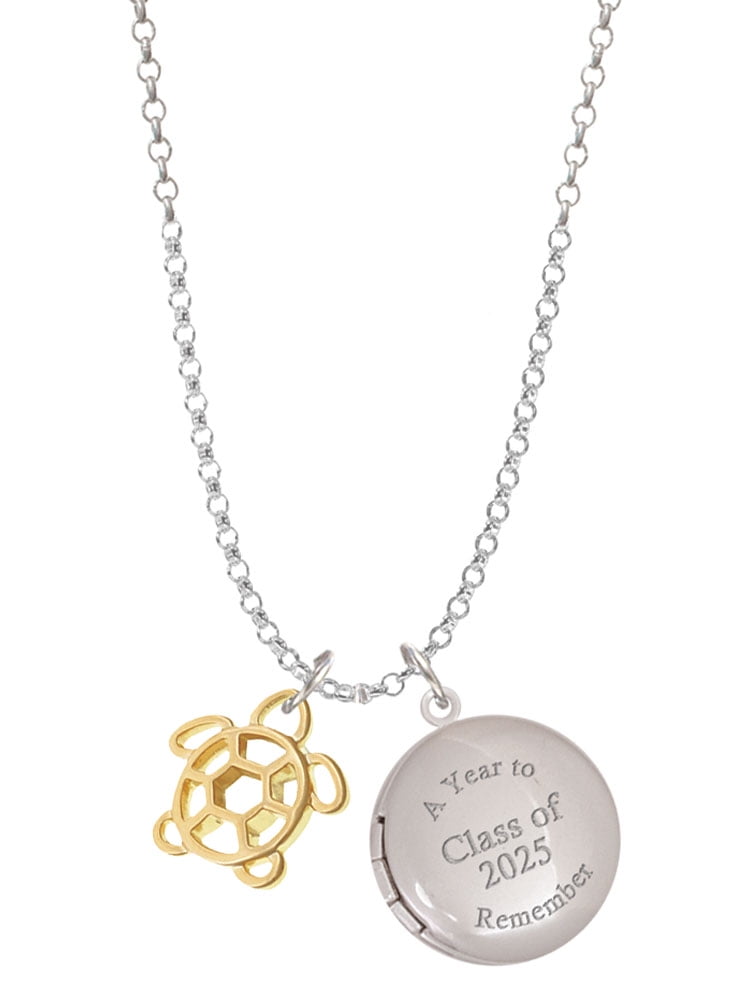 Delight Jewelry Gold-tone Cutout Sea Turtle - Class of 2025 Year to ...