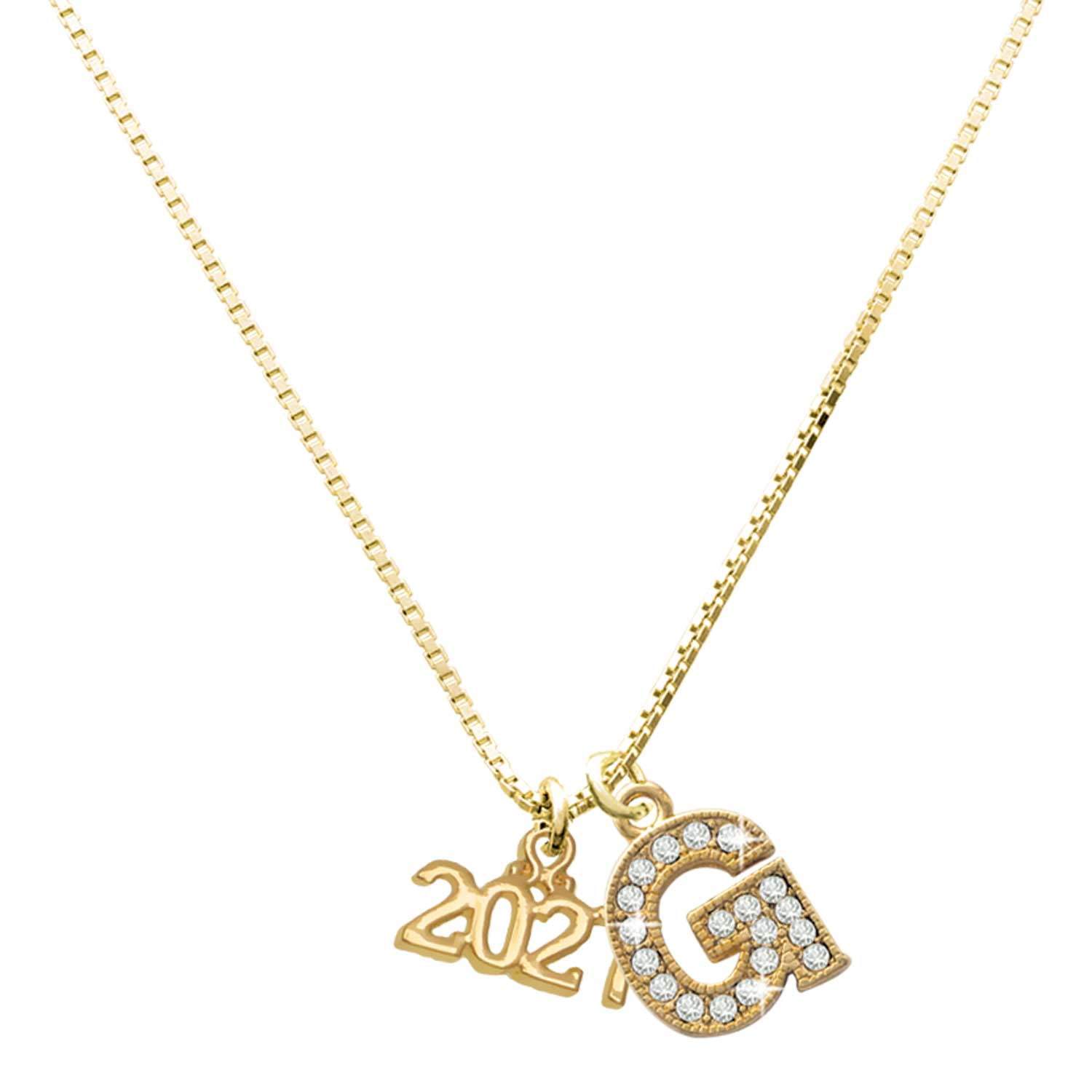 Delight Jewelry Gold-tone Horizontal Year 2027 and a Large Goldtone ...