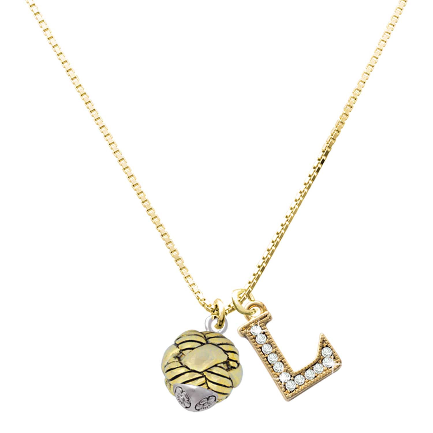 Delight Jewelry Gold-tone Large Woven Rope Spinner - Large Goldtone ...