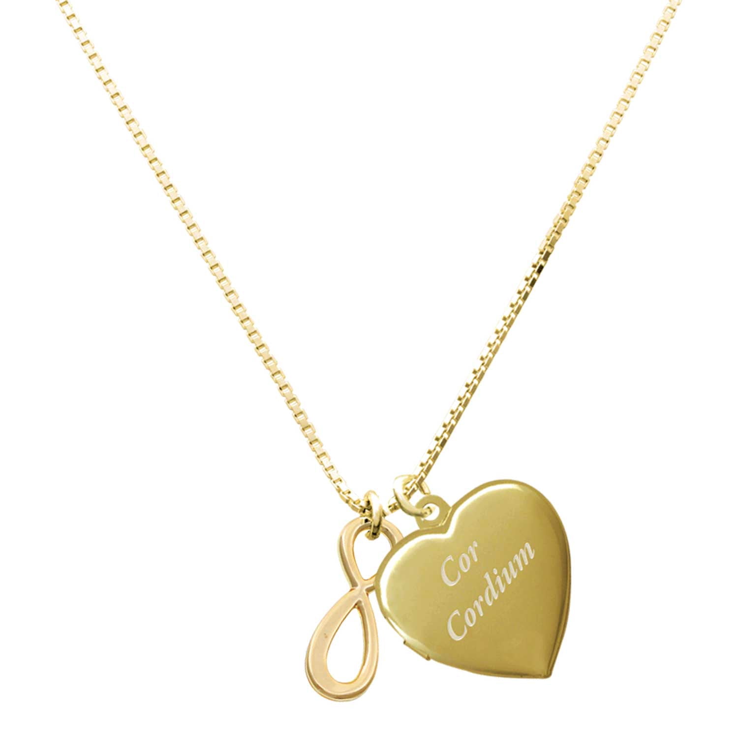 Delight Jewelry Gold-tone Medium Elegant Infinity Sign - Plated ...