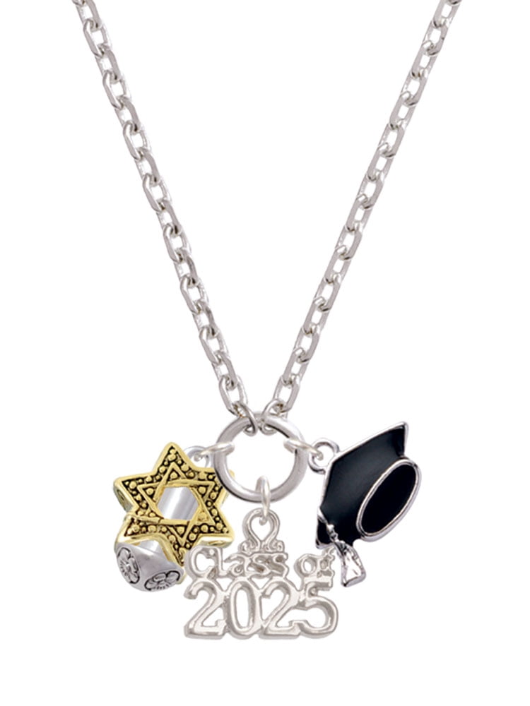 Delight Jewelry Gold-tone Star of David Spinner - Silver-tone Class of ...