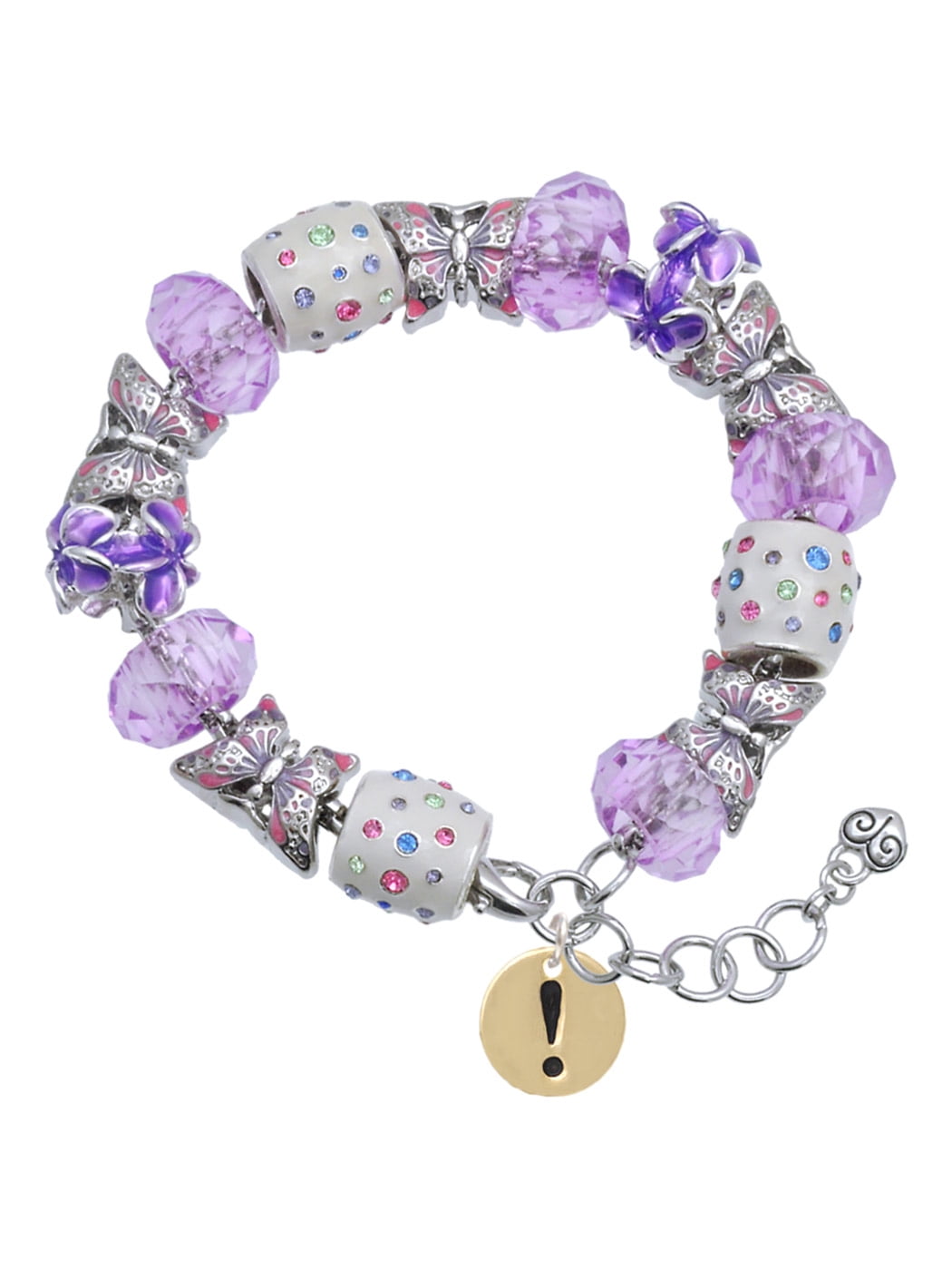 Delight Jewelry Goldtone Disc 1/2'' - Symbol - Exclamation Point ...