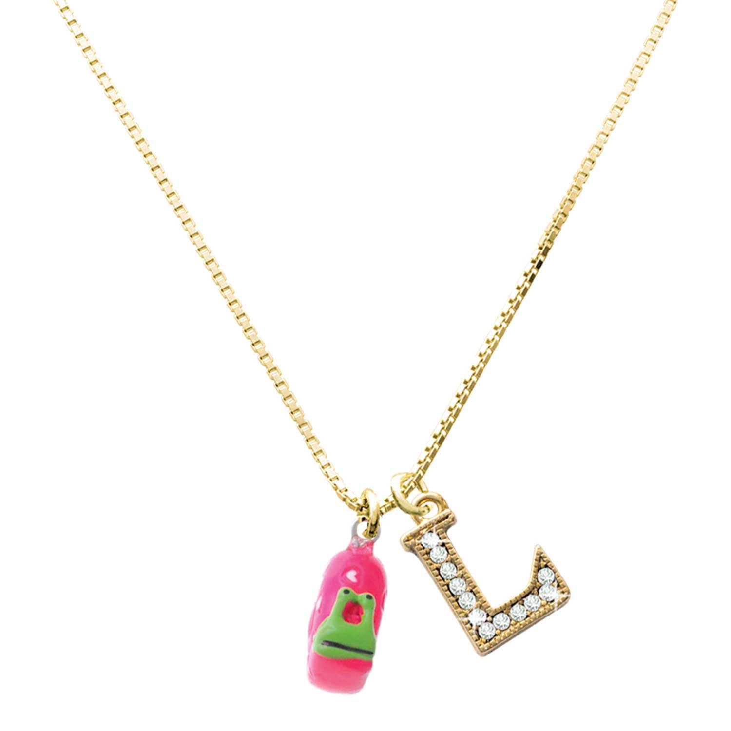 Delight Jewelry Resin Hot Pink Love Snail - Large Goldtone Crystal ...
