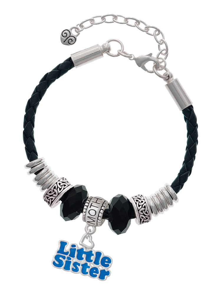 Delight Jewelry Royal Blue ''Little Sister'' with Heart Mother Celtic ...