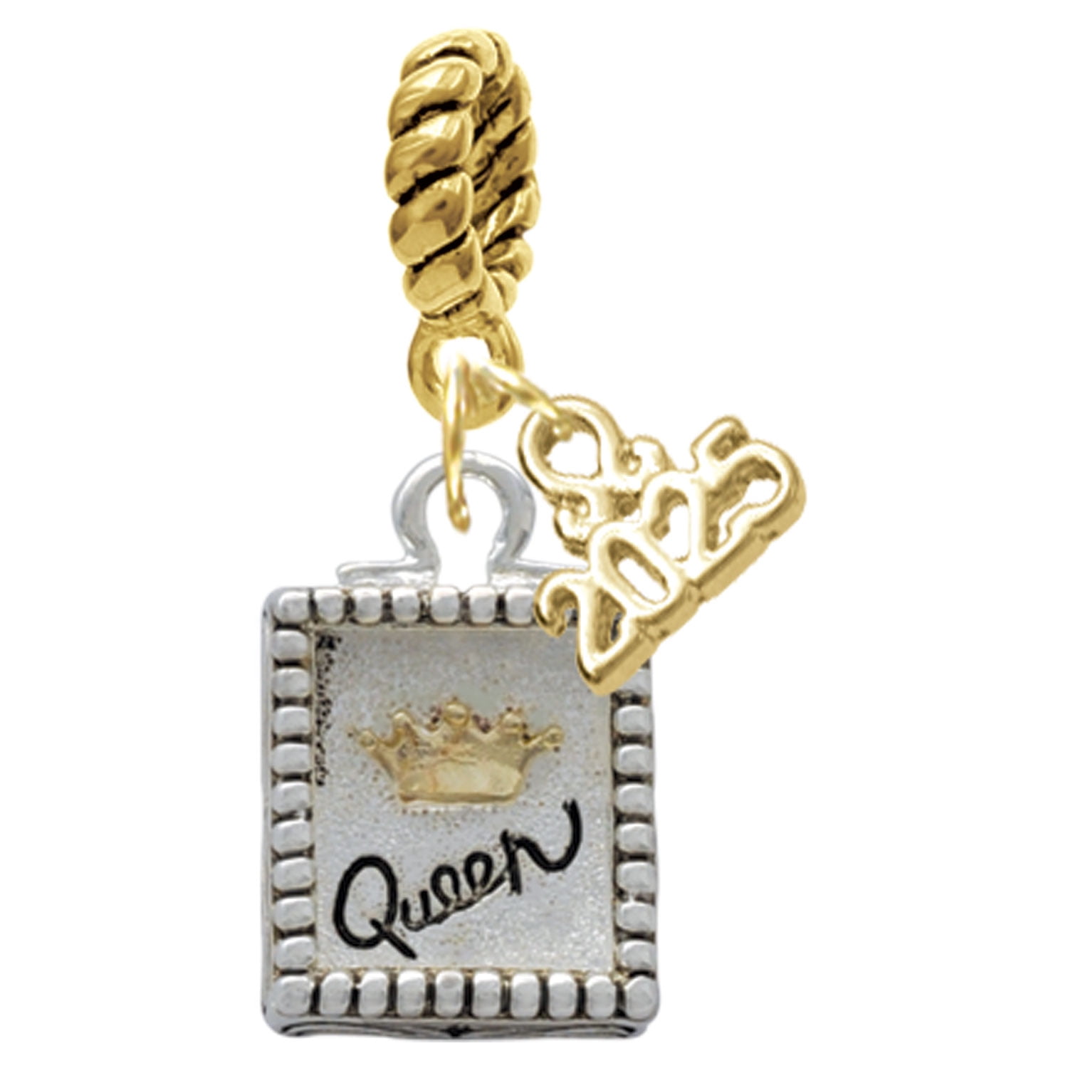 Delight Jewelry Shadow Box ''Queen'' with Gold-tone Crown - Gold-tone ...