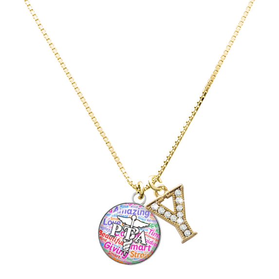 Delight Jewelry Silver-tone Domed Multi Color PTA - Large Goldtone ...
