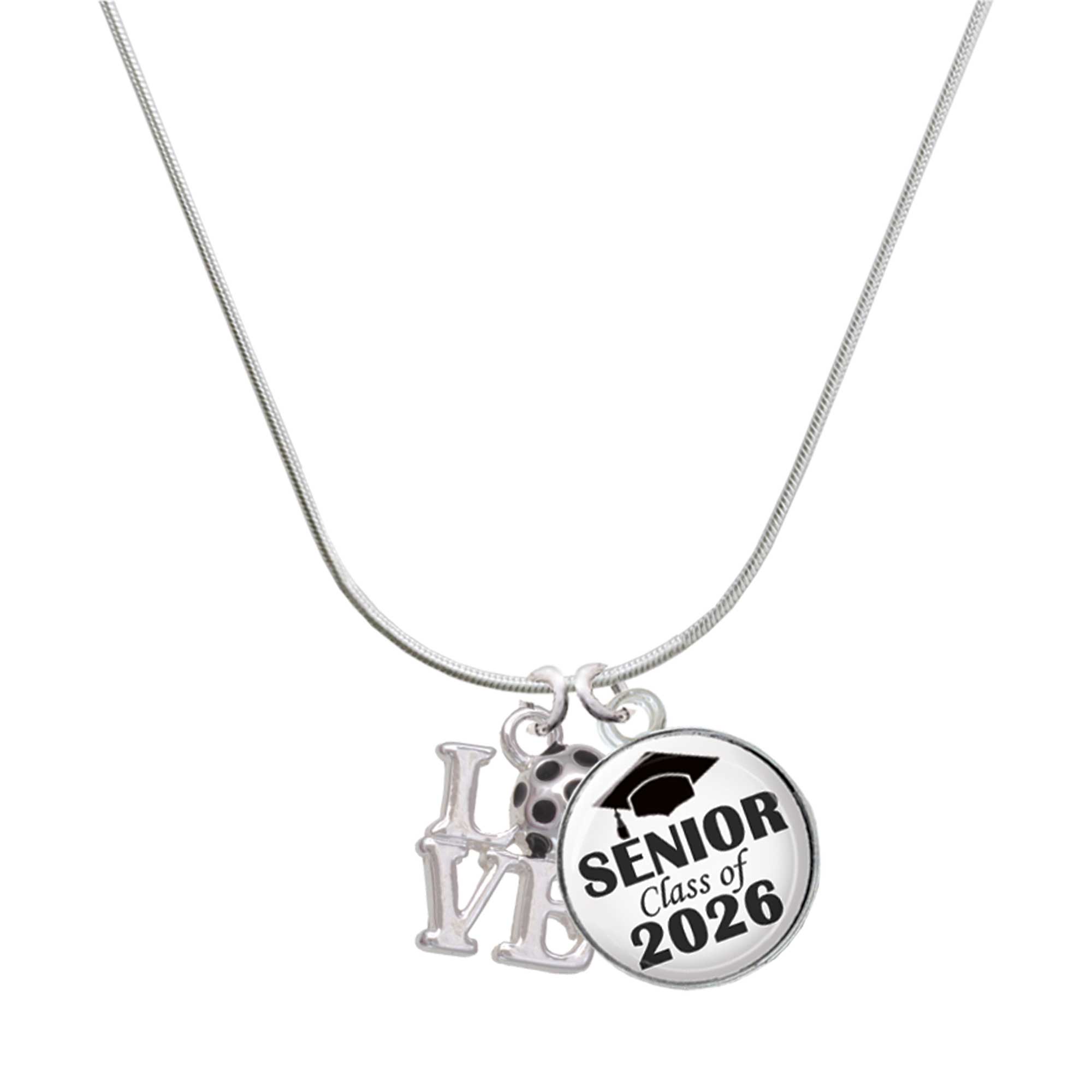 Delight Jewelry Silver-tone Love Pickleball - Silvertone Senior Class ...