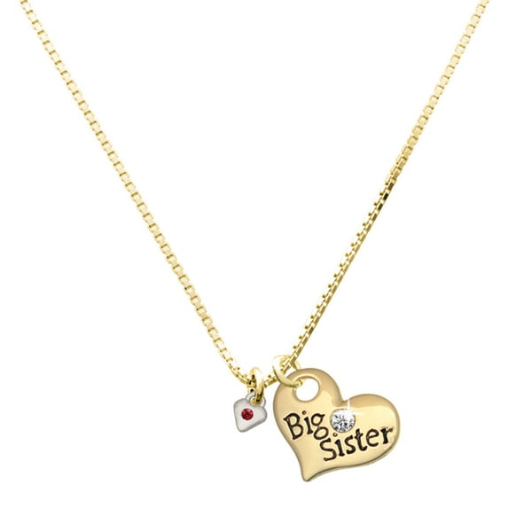 Delight Jewelry Silver-tone Mini January - Maroon Crystal Heart - Large ...