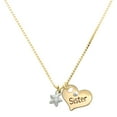 Delight Jewelry Silver-tone Mini Star with Clear Crystal - Large ...