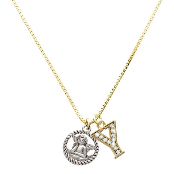 Delight Jewelry Silver-tone Raphael Angel in Rope Wreath - Large ...
