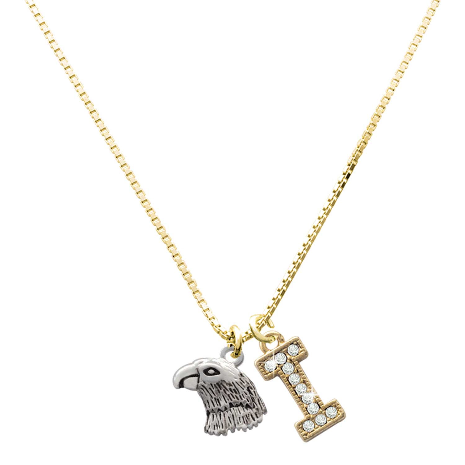 Delight Jewelry Silver-tone Small Falcon - Mascot - Large Goldtone ...