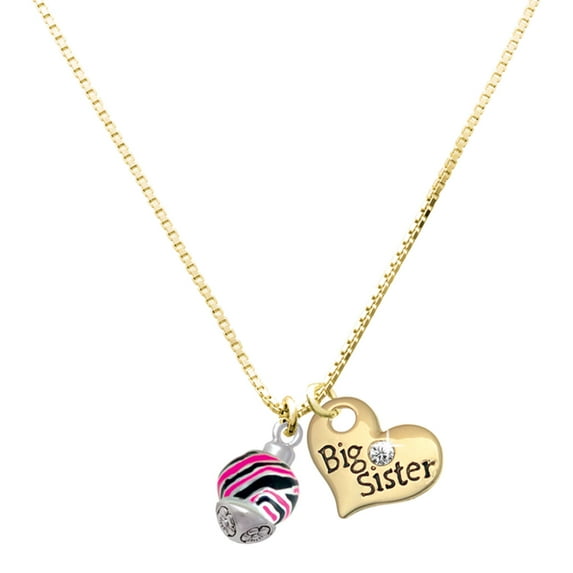 Delight Jewelry Silver-tone Wide Hot Pink Zebra Print Band Spinner ...