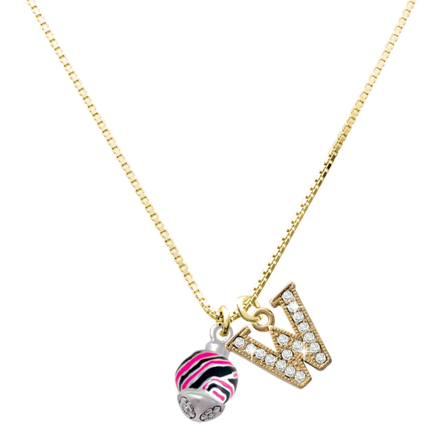 Delight Jewelry Silver-tone Wide Hot Pink Zebra Print Band Spinner ...