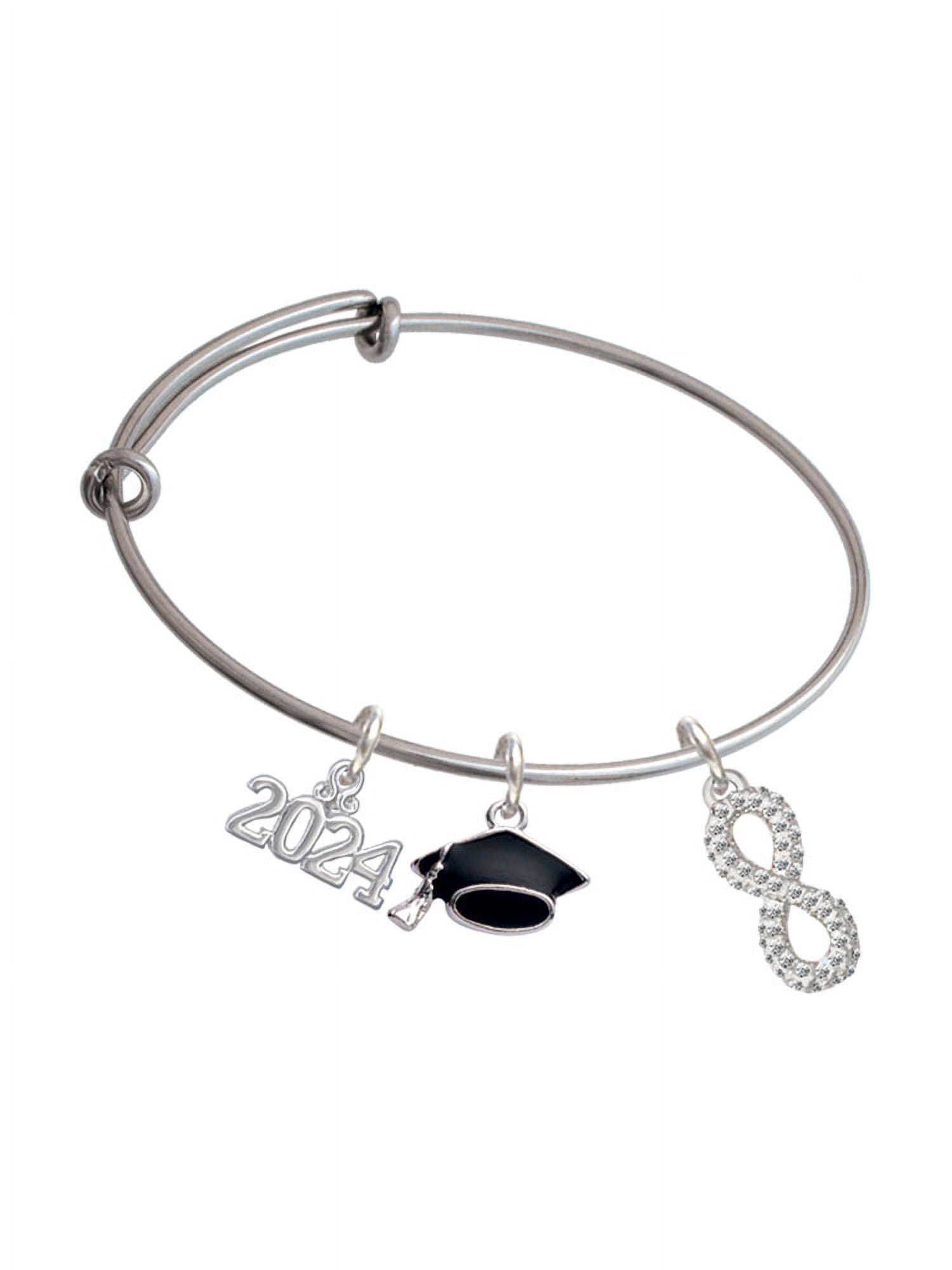 Delight Jewelry Silvertone Crystal Infinity Sign - Silvertone Class of ...