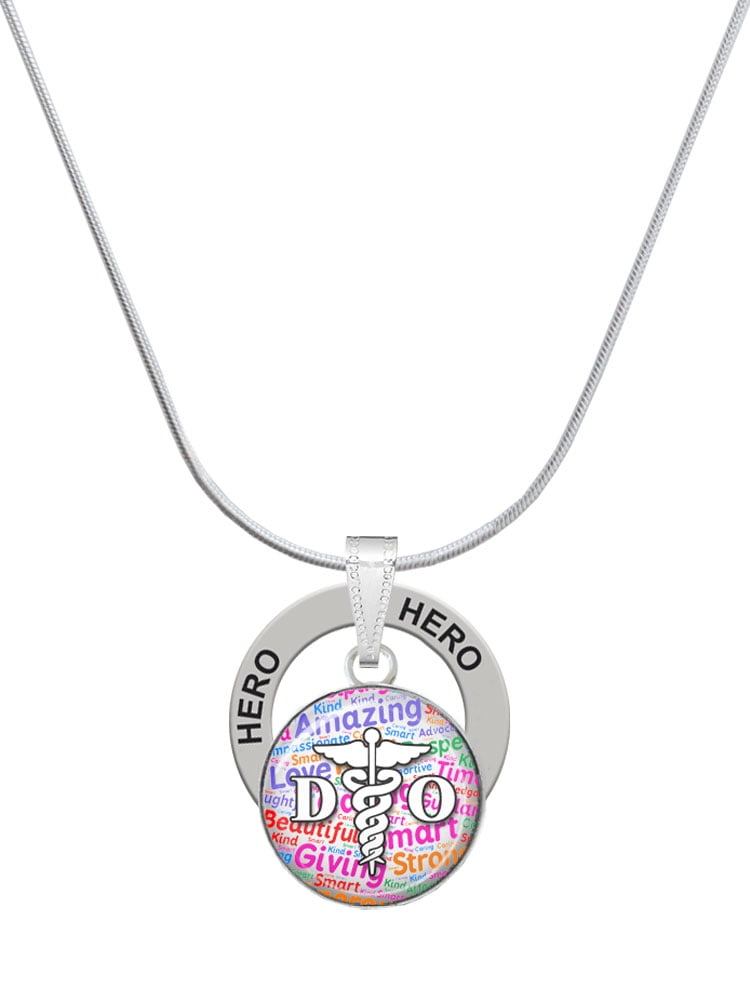 Delight Jewelry Silvertone Domed Multi Color DO Hero Ring Charm ...