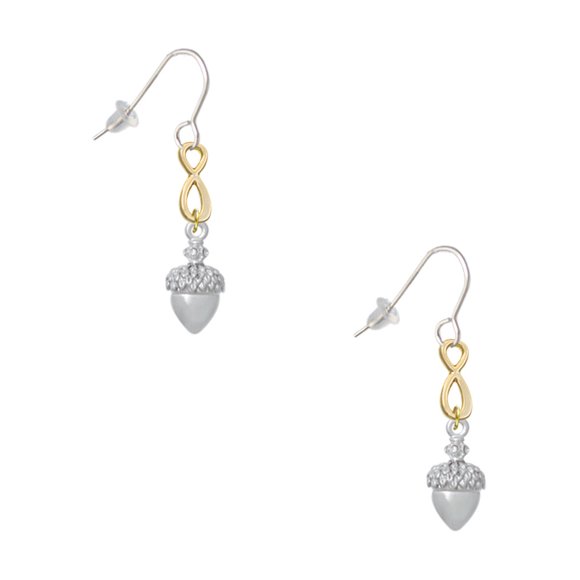 Gold Acorn Earrings