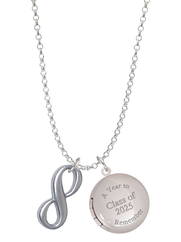Delight Jewelry Stainless Steel Infinity Sign - Class of 2025 Year to ...