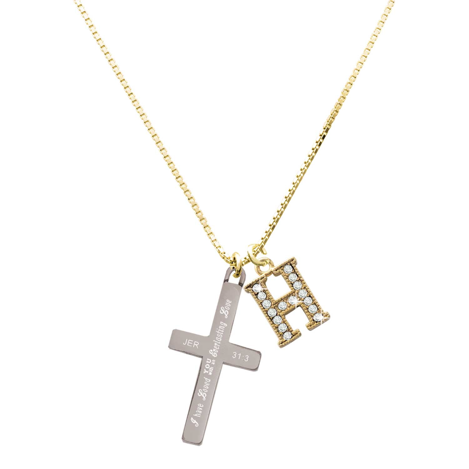 Delight Jewelry Stainless Steel Jeremiah 31:3 - Everlasting Love ...