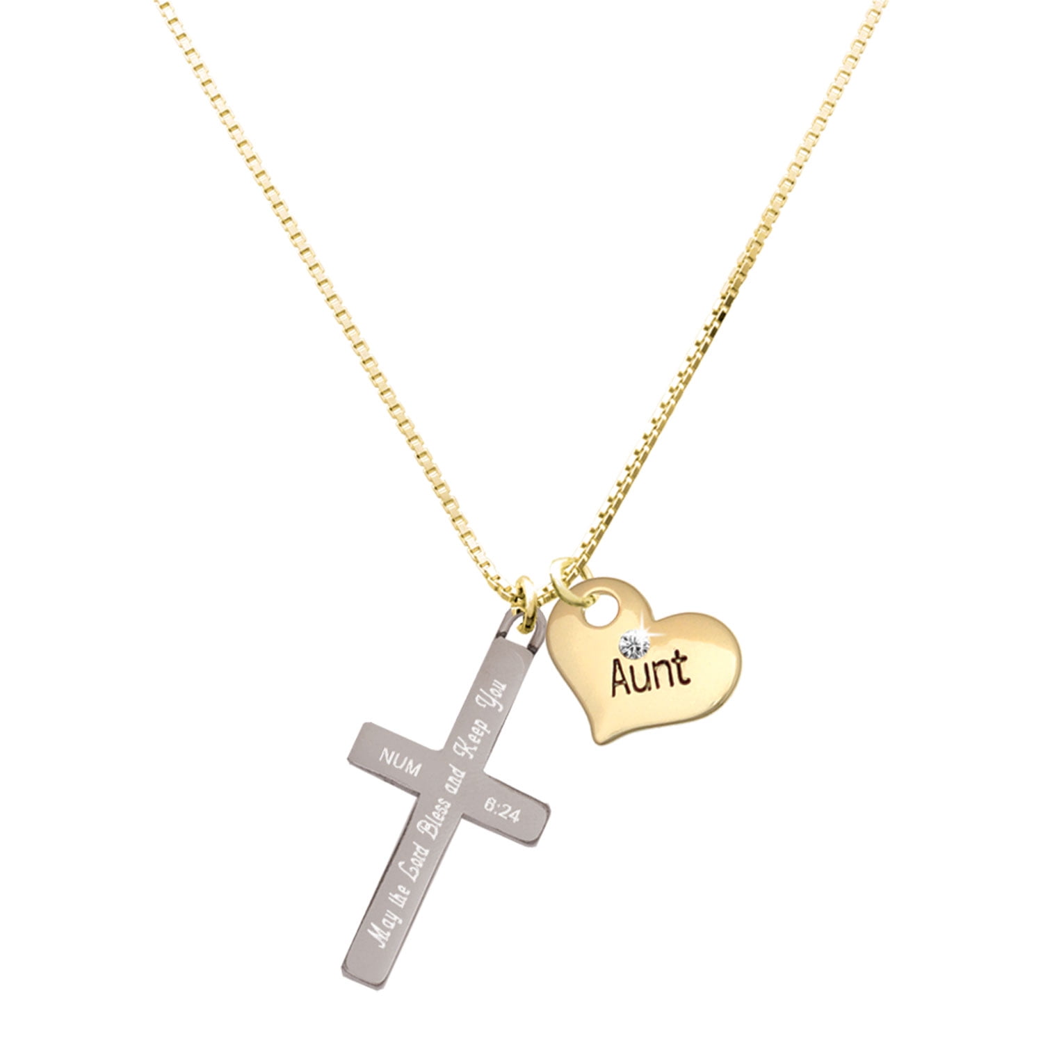 Delight Jewelry Stainless Steel Numbers 6:24 - Bless and Keep You ...