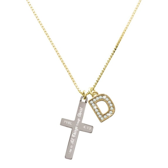 Delight Jewelry Stainless Steel Philippians 4:13 - I Can Do All Things ...