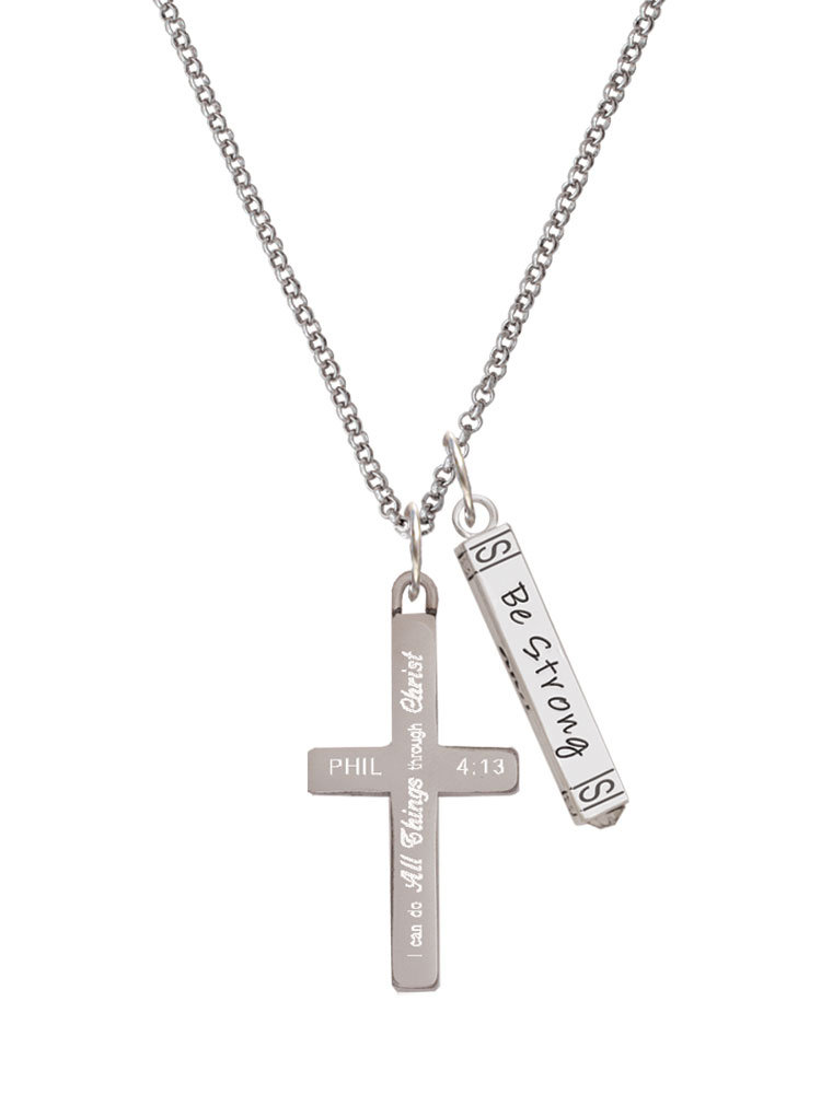 Delight Jewelry Stainless Steel Philippians 4:13 - I Can Do All Things ...