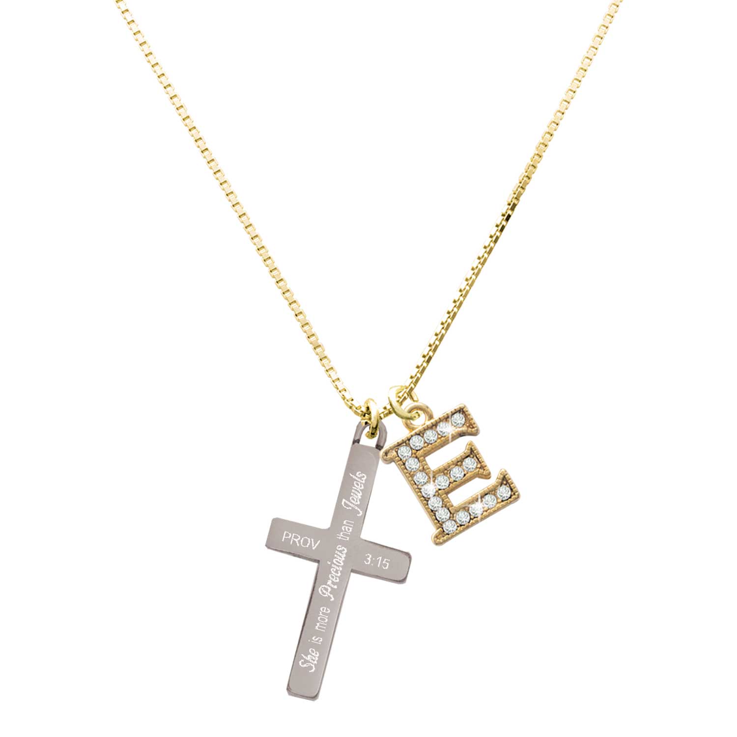 Delight Jewelry Stainless Steel Proverbs 3:15 - She is Precious ...