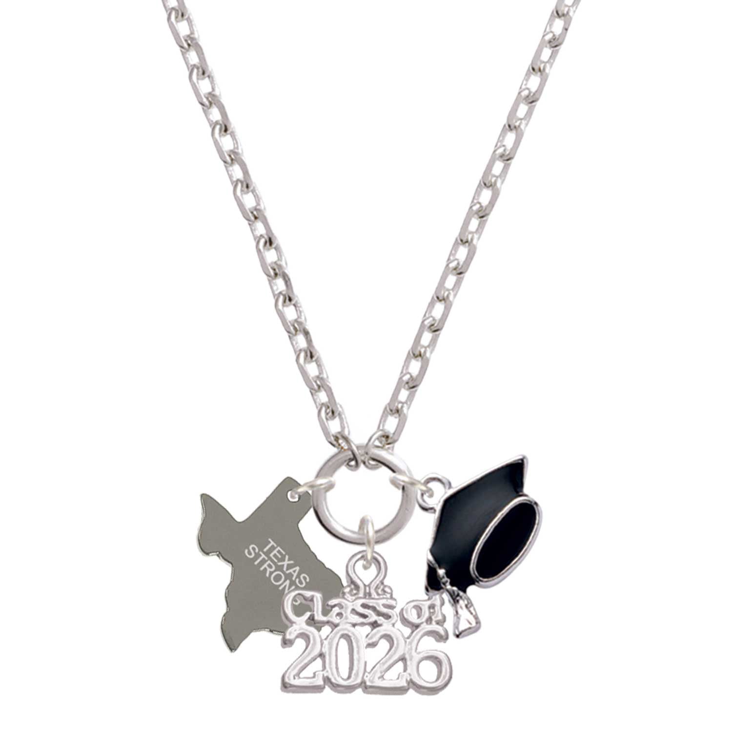 Delight Jewelry Stainless Steel Texas Strong - Silvertone Class of 2026 ...