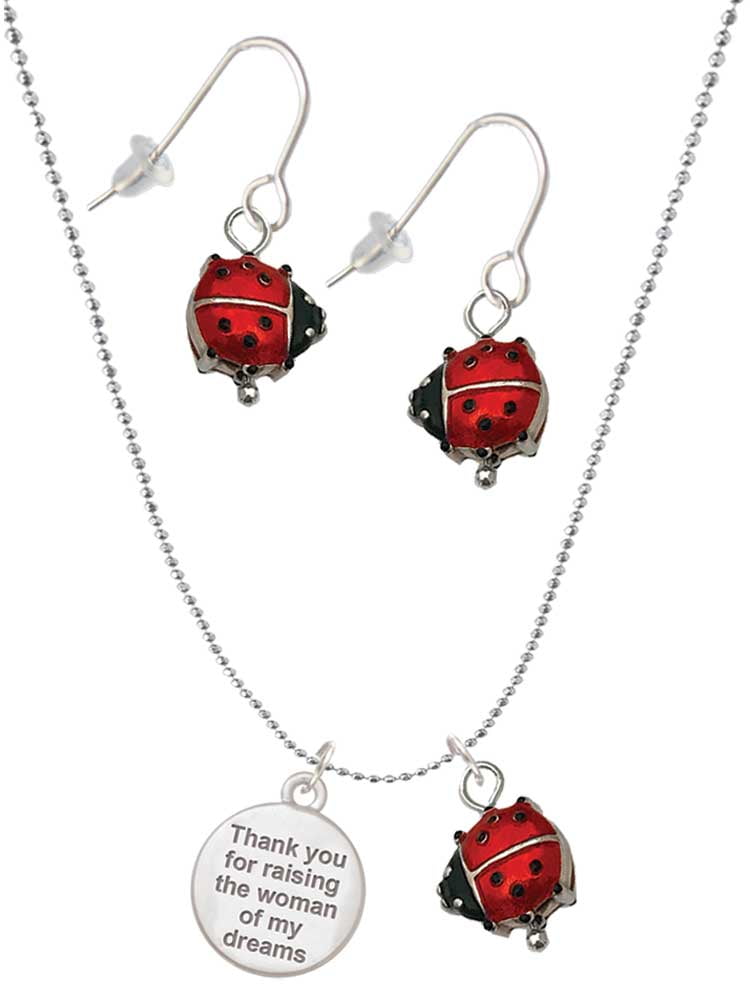 Delight Jewelry Thank You for Raising the Woman of my Dreams Red Lucky ...