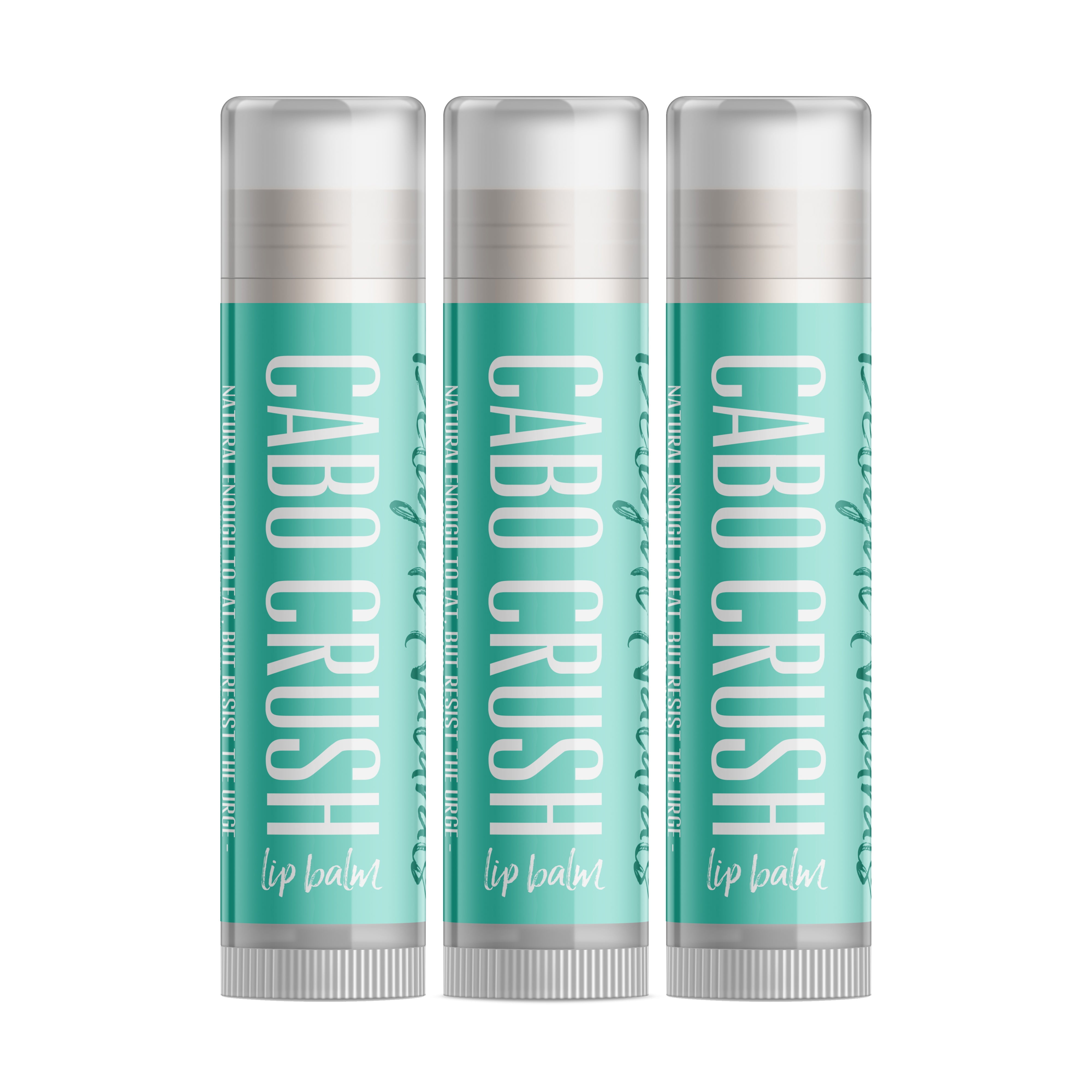 Delight Naturals Cabo Crush Lip Balm - 3 Pack - Walmart.com