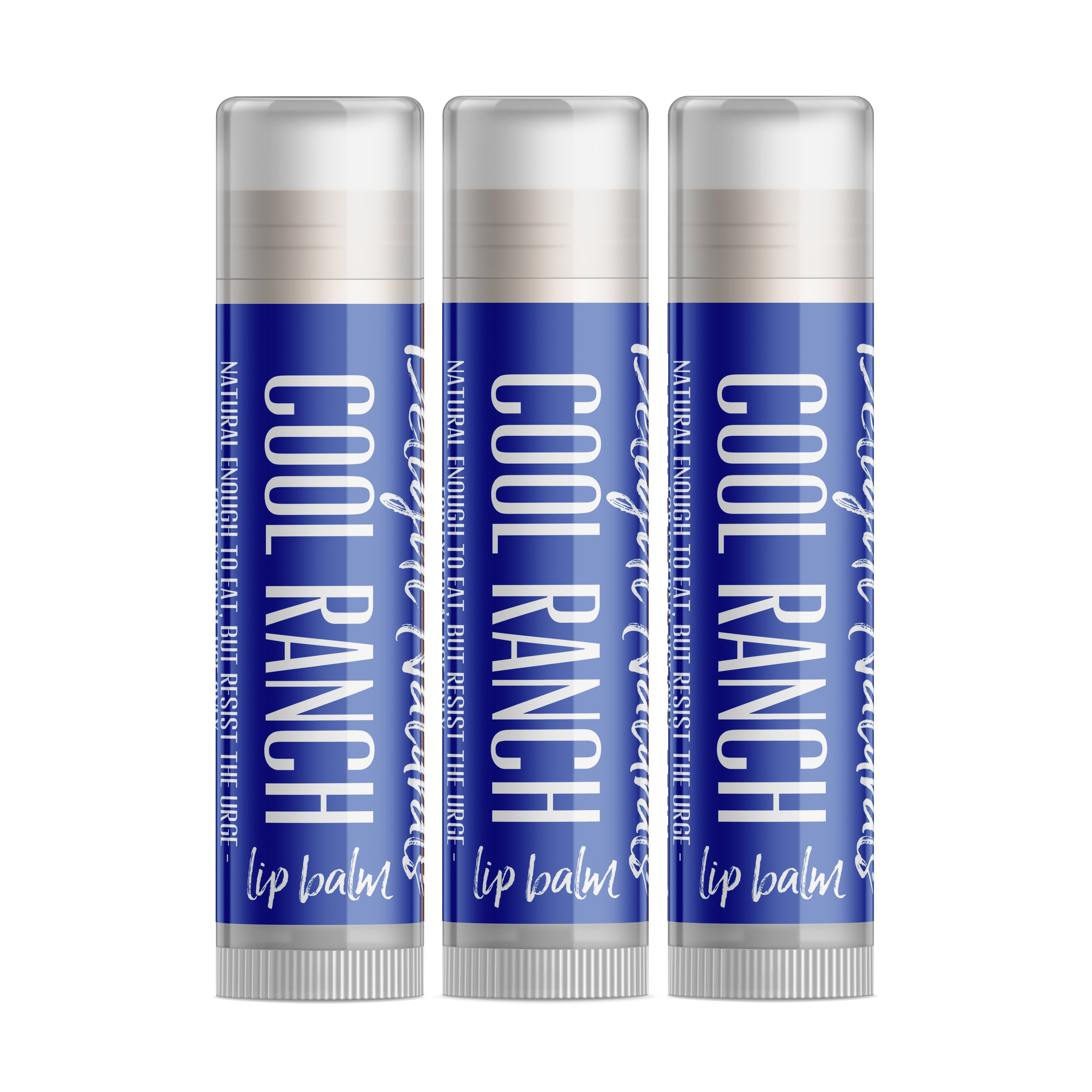 Delight Naturals Cool Ranch Lip Balm - Three Pack - Walmart.com