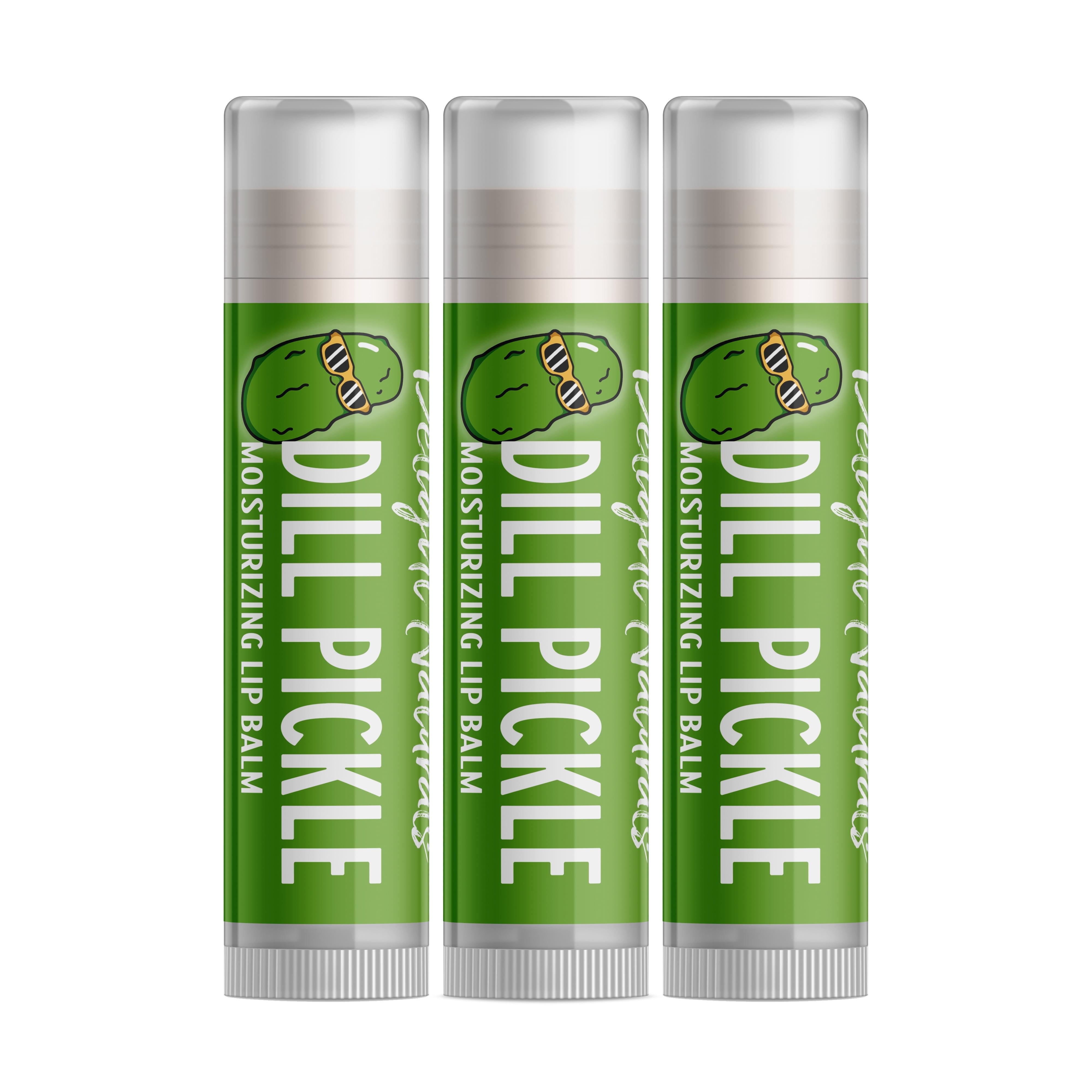 Delight Naturals Organic Dill Pickle Lip Balm with Olive Oil and Salt ...