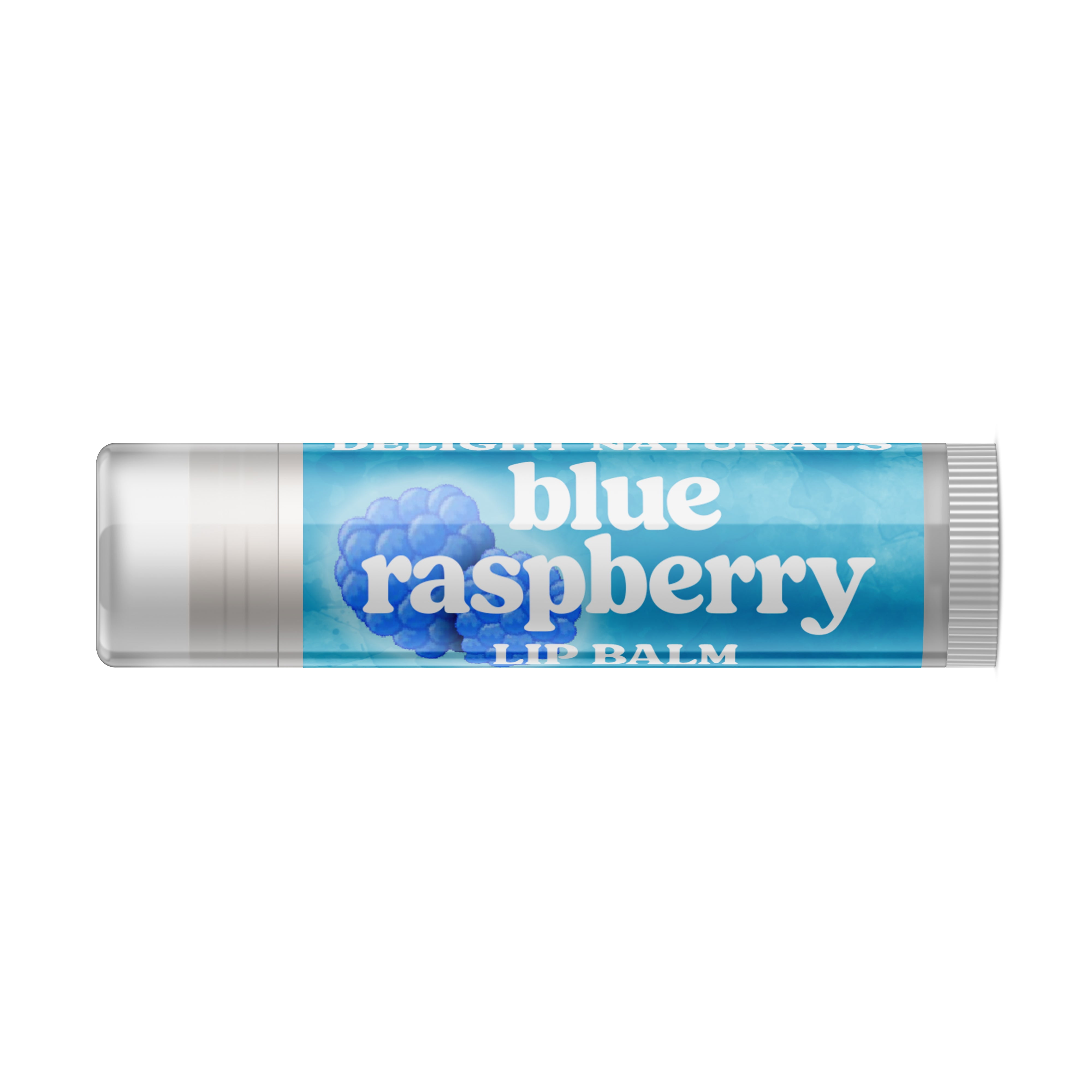 Delight Naturals Jumbo Blue Raspberry Lip Balm - Walmart.com