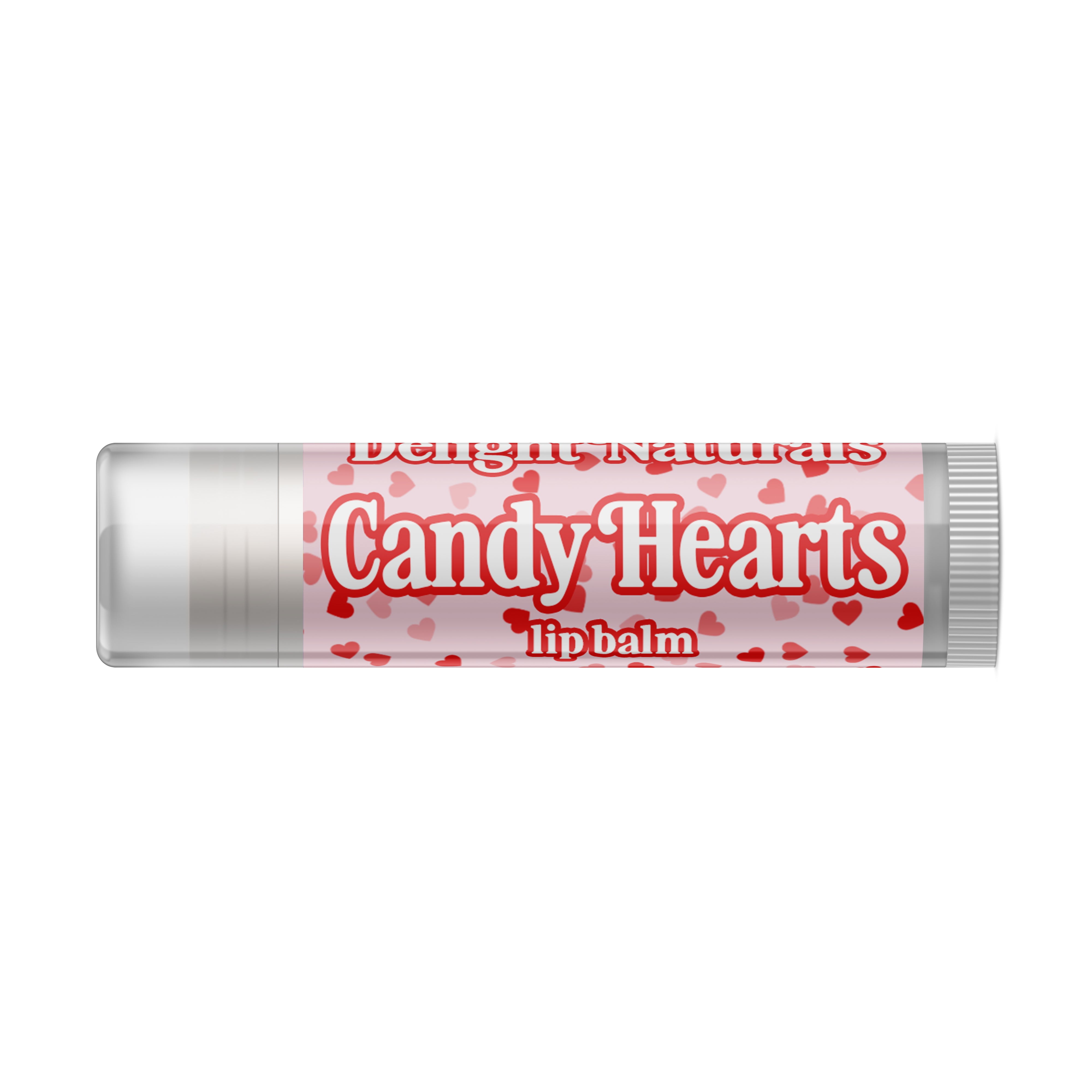 Delight Naturals Jumbo Lip Balm - Valentines Day Candy Hearts - Walmart.com
