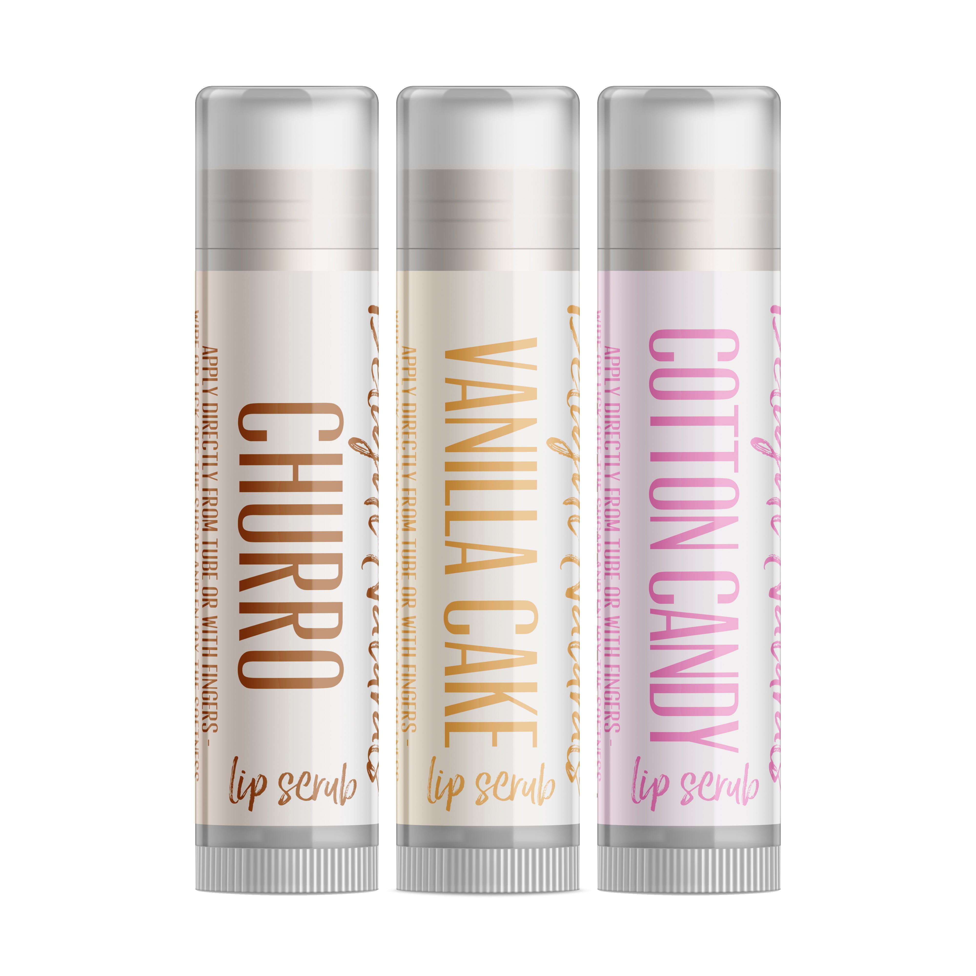 Delight Naturals Just Desserts Lip Scrub Set - Walmart.com