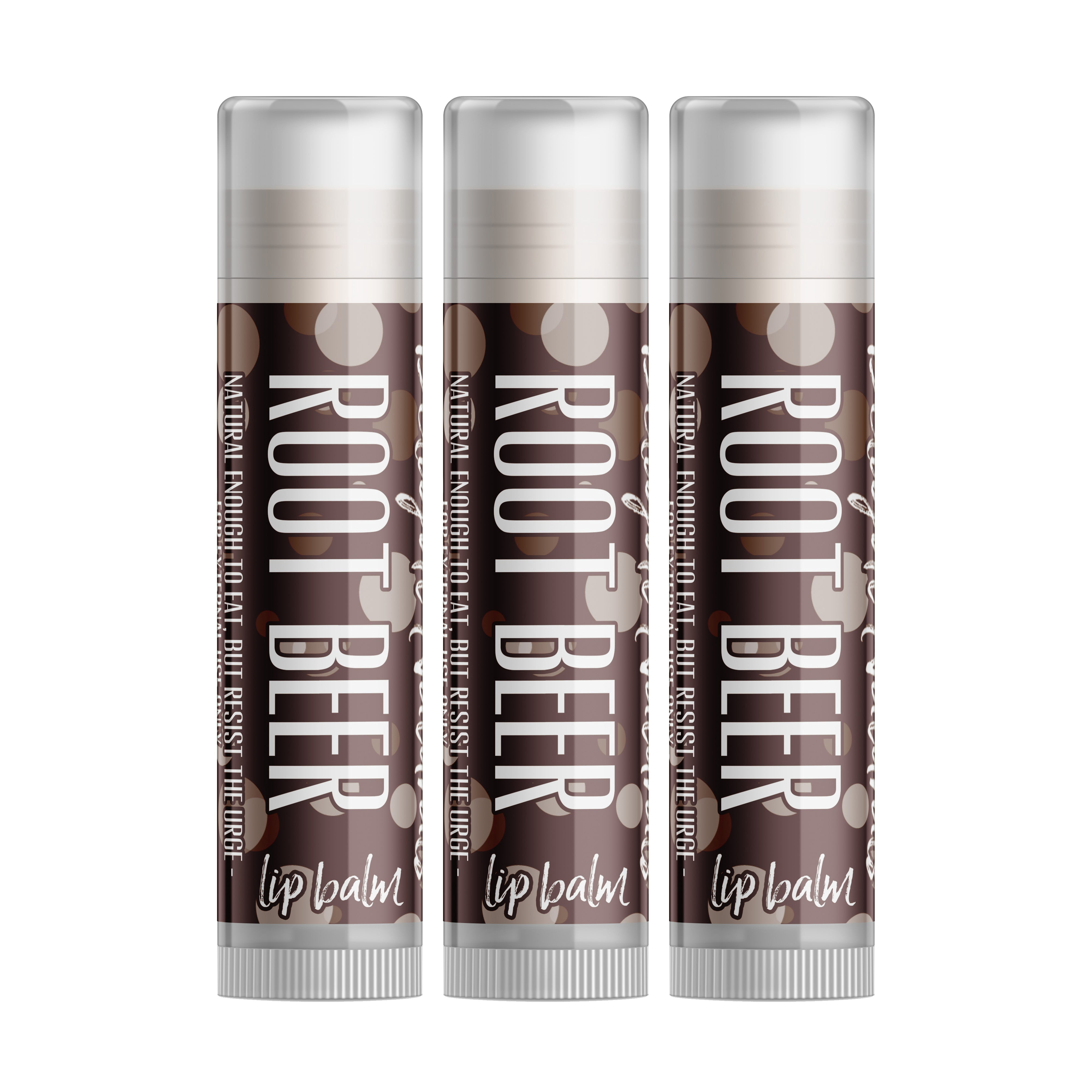 Delight Naturals Root Beer Lip Balm - 3 Pack - Walmart.com