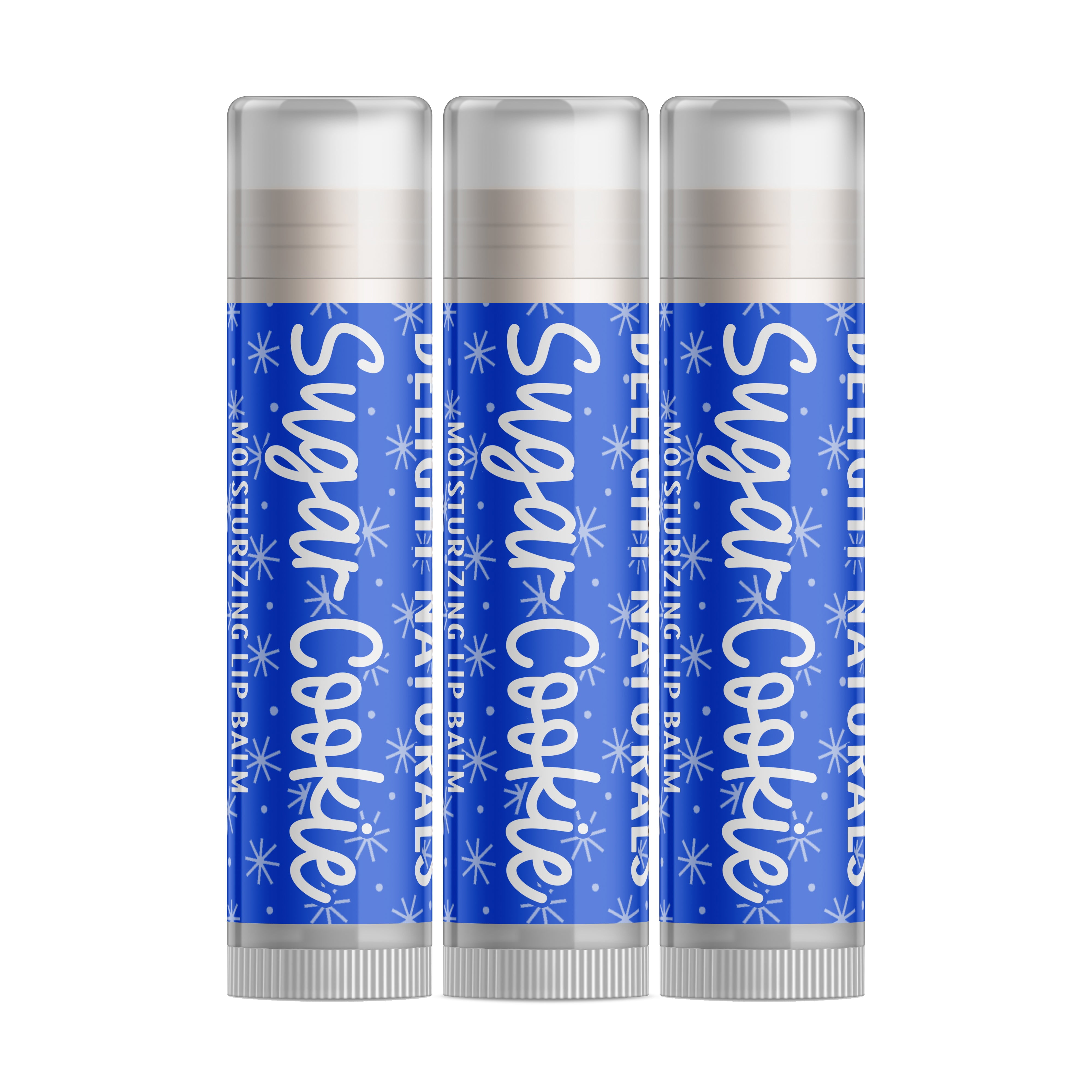 Delight Naturals Merry Christmas Sugar Cookie Lip Balm - 3 Pack ...
