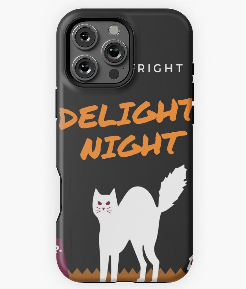 Delight Night Minimalist Horror M09983 Phone case for iPhone 11 to 16 ...