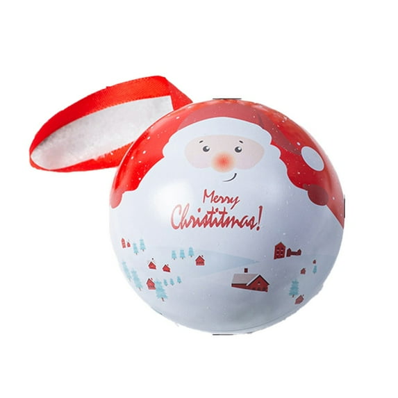 Delightful And Festive Christmas Spherical Candy Box For Party ...