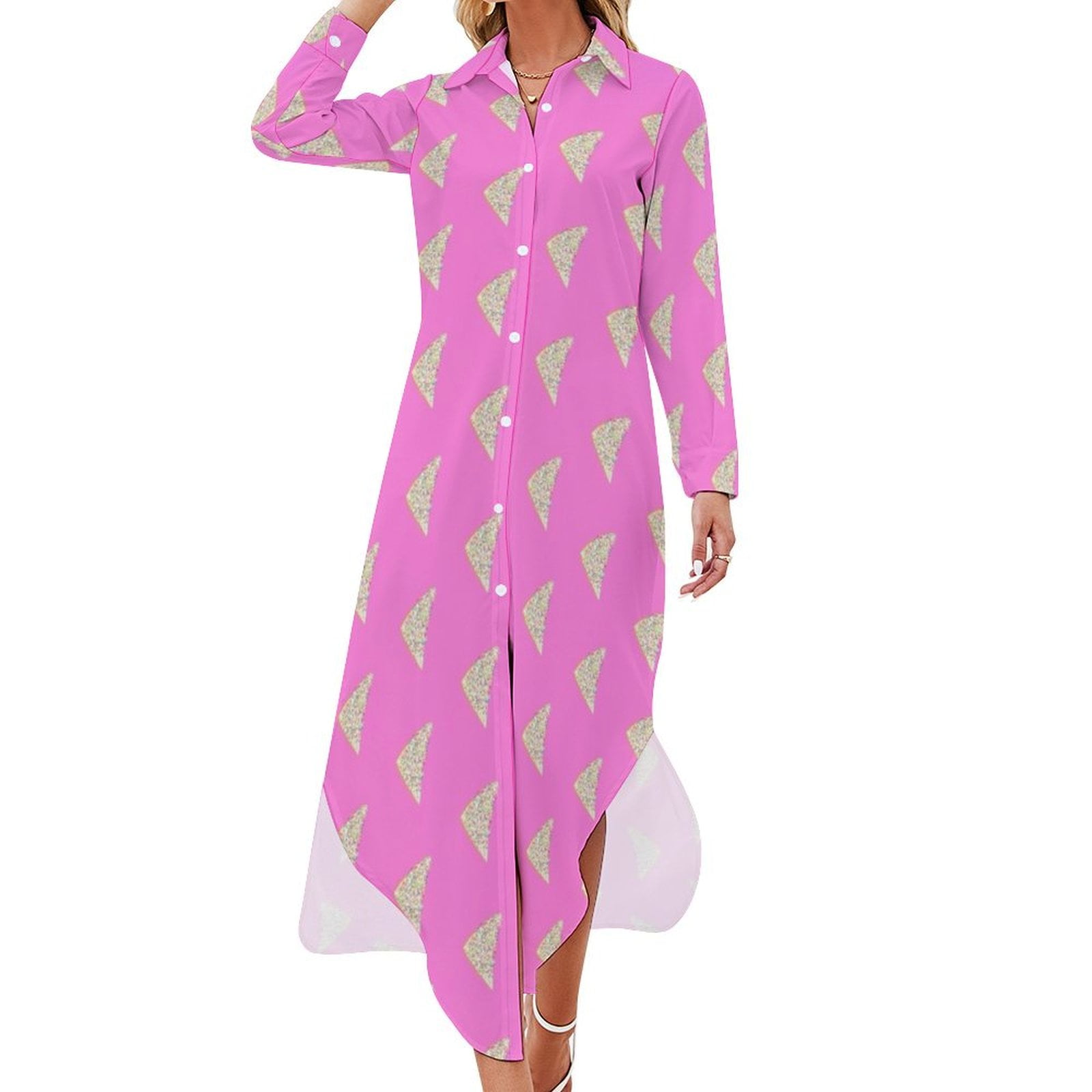 Delightful Aussie Fairy Bread Long Sleeved Shirt Dress Elegant gowns ...
