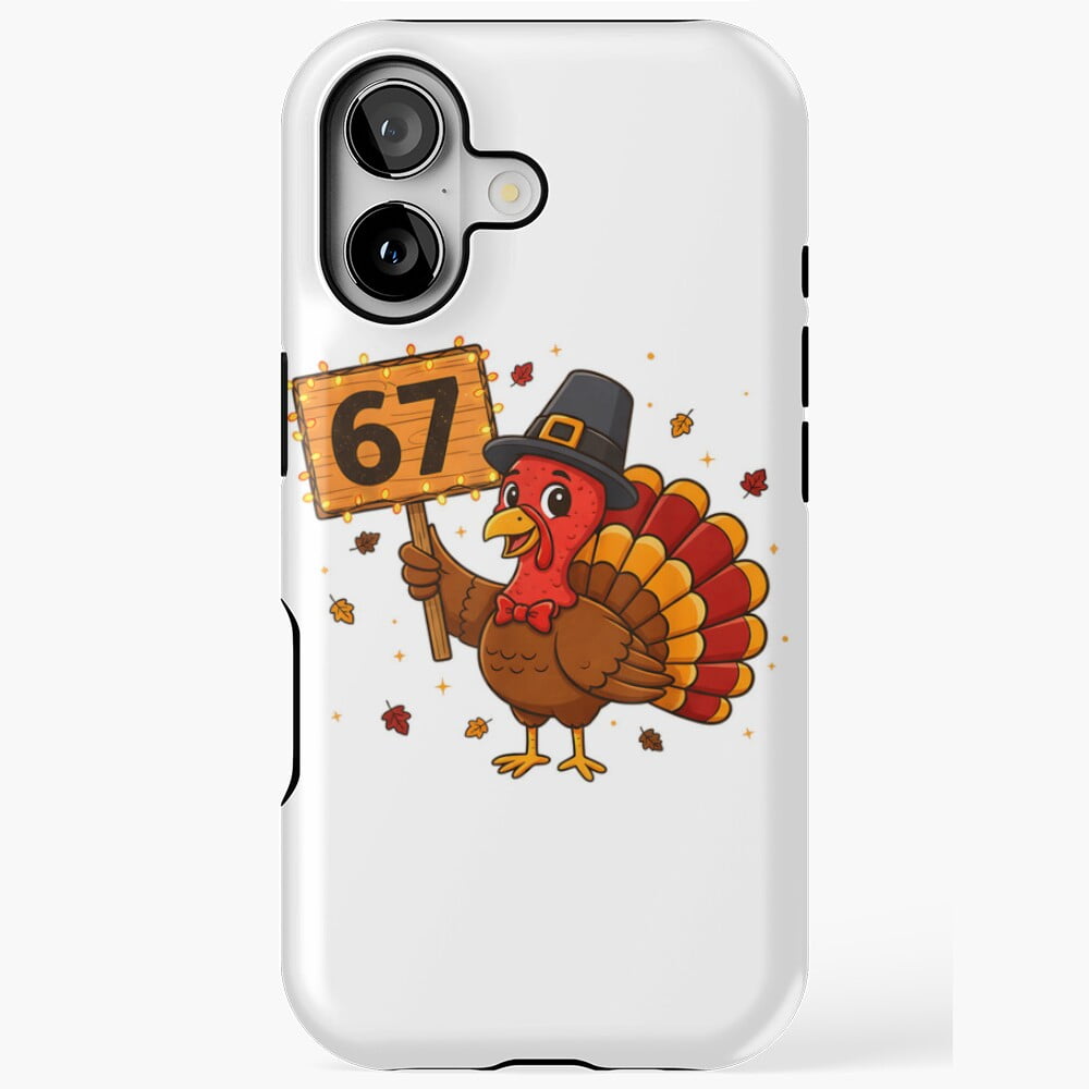 Delightful Turkey 67 Pilgrim Hat Fall Birthday Art Case for iPhone 17 ...