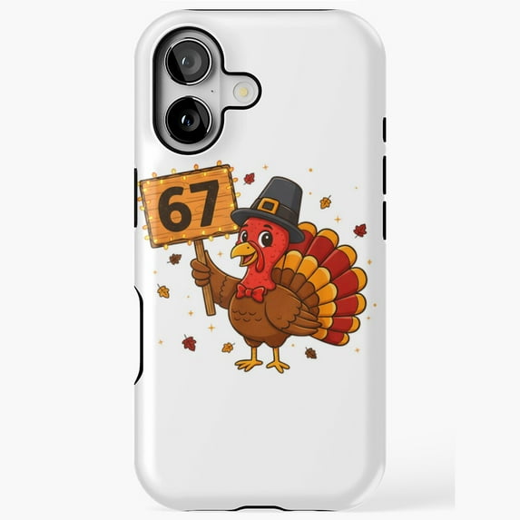 Delightful Turkey 67 Pilgrim Hat Fall Birthday Art Case for iPhone 17 ...