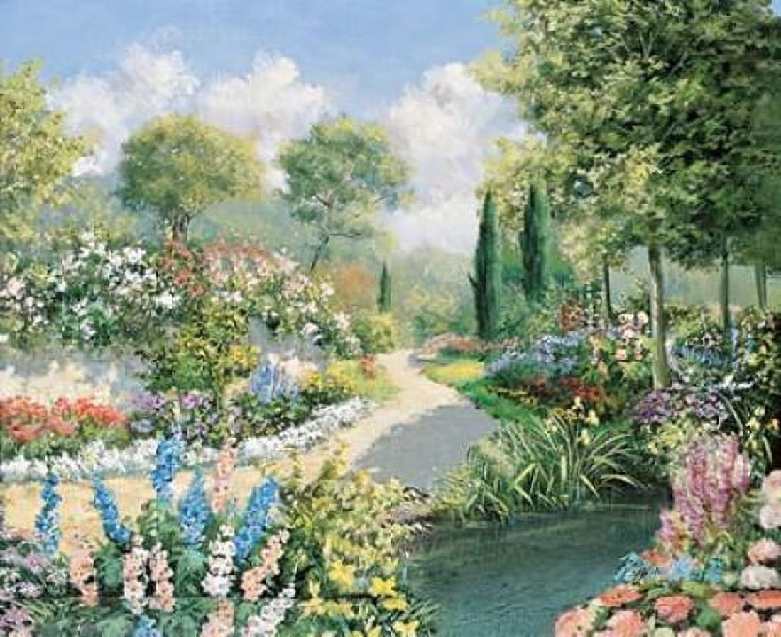 Delightful park Poster Print by Peter Motz (10 x 12) - Walmart.com